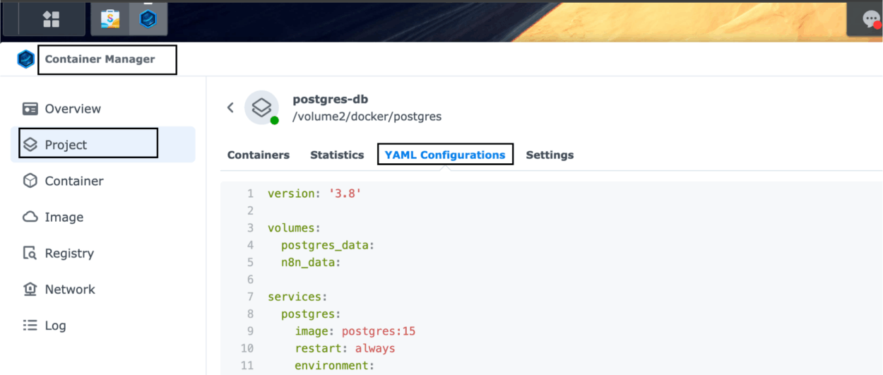 I have setup n8n in my Synology NAS – Abu's Blog!